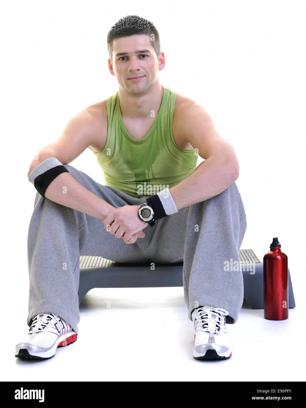 Muscle man water Cut Out Stock Images & Pictures - Alamy