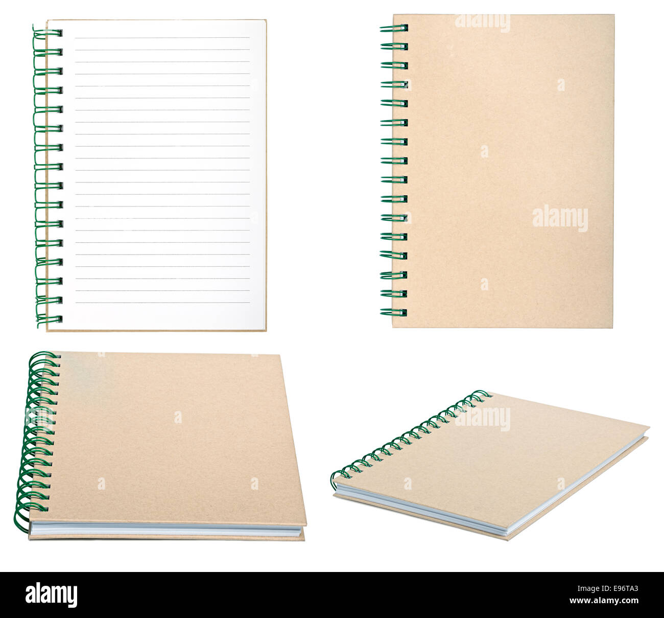 Open empty business notebook hi-res stock photography and images - Alamy