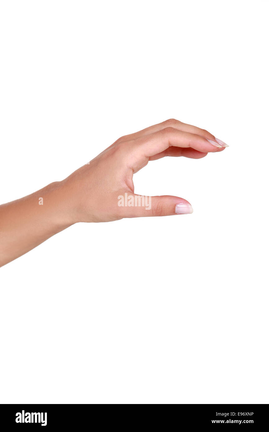Opened hand female body hi-res stock photography and images - Alamy