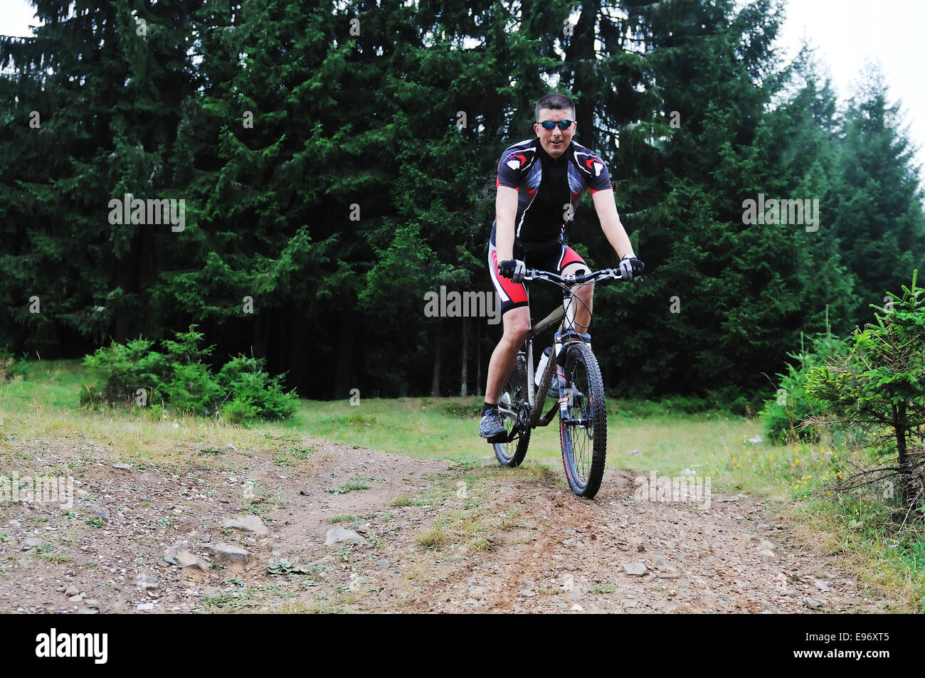 mount bike man outdoor Stock Photo - Alamy