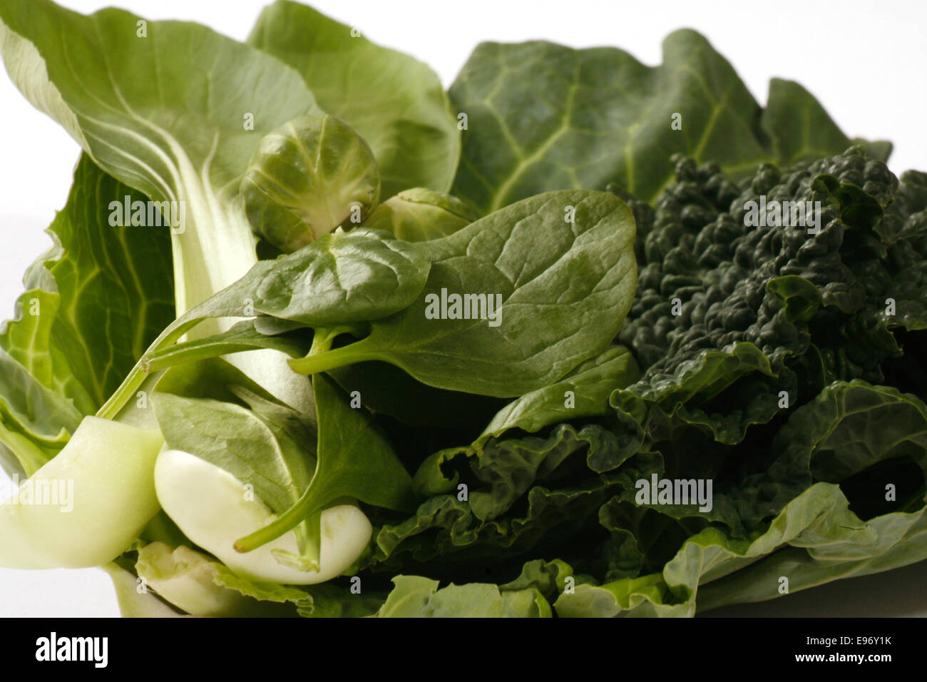 Leafy Green Vegetables Stock Photo - Alamy