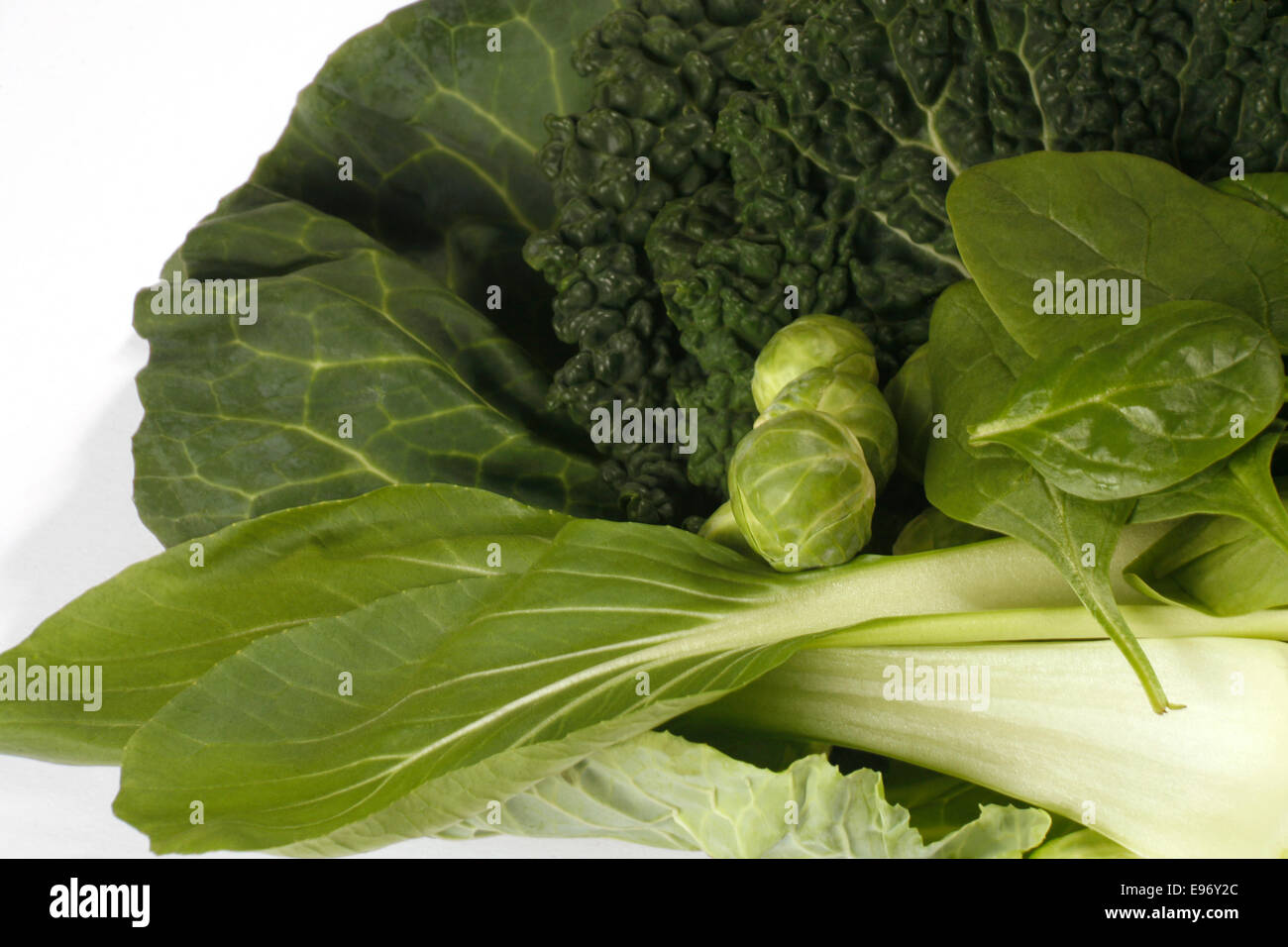 Leafy Green Vegetables Stock Photo - Alamy