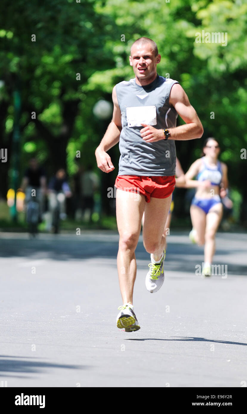 marathon man run Stock Photo - Alamy