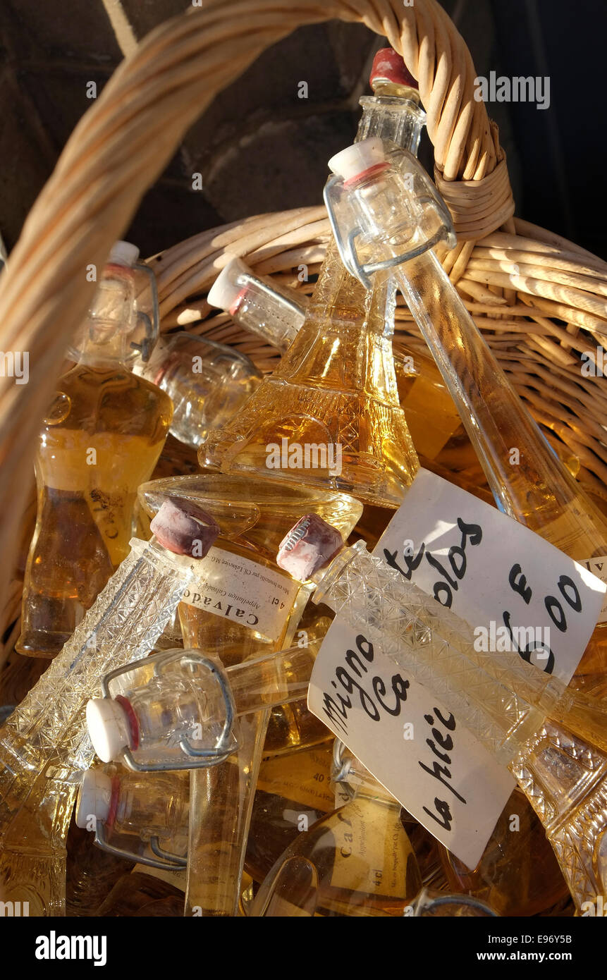 Normandy calvados glass hi-res stock photography and images - Alamy