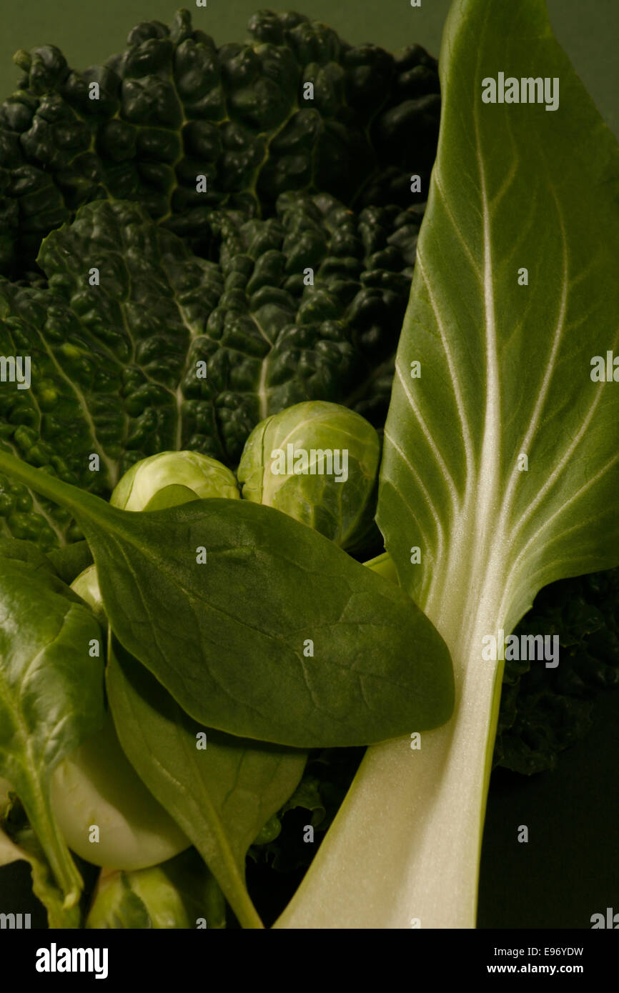 Leafy Green Vegetables Stock Photo - Alamy
