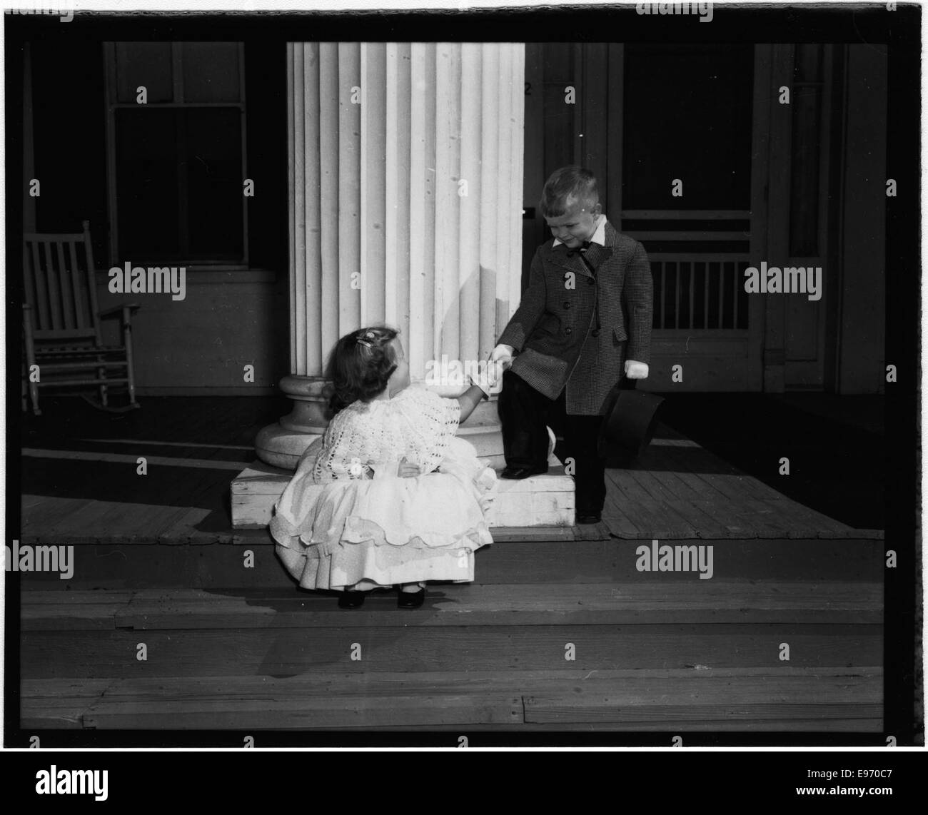 A photograph featuring groups at Magnolia Manor, including Melassa ...