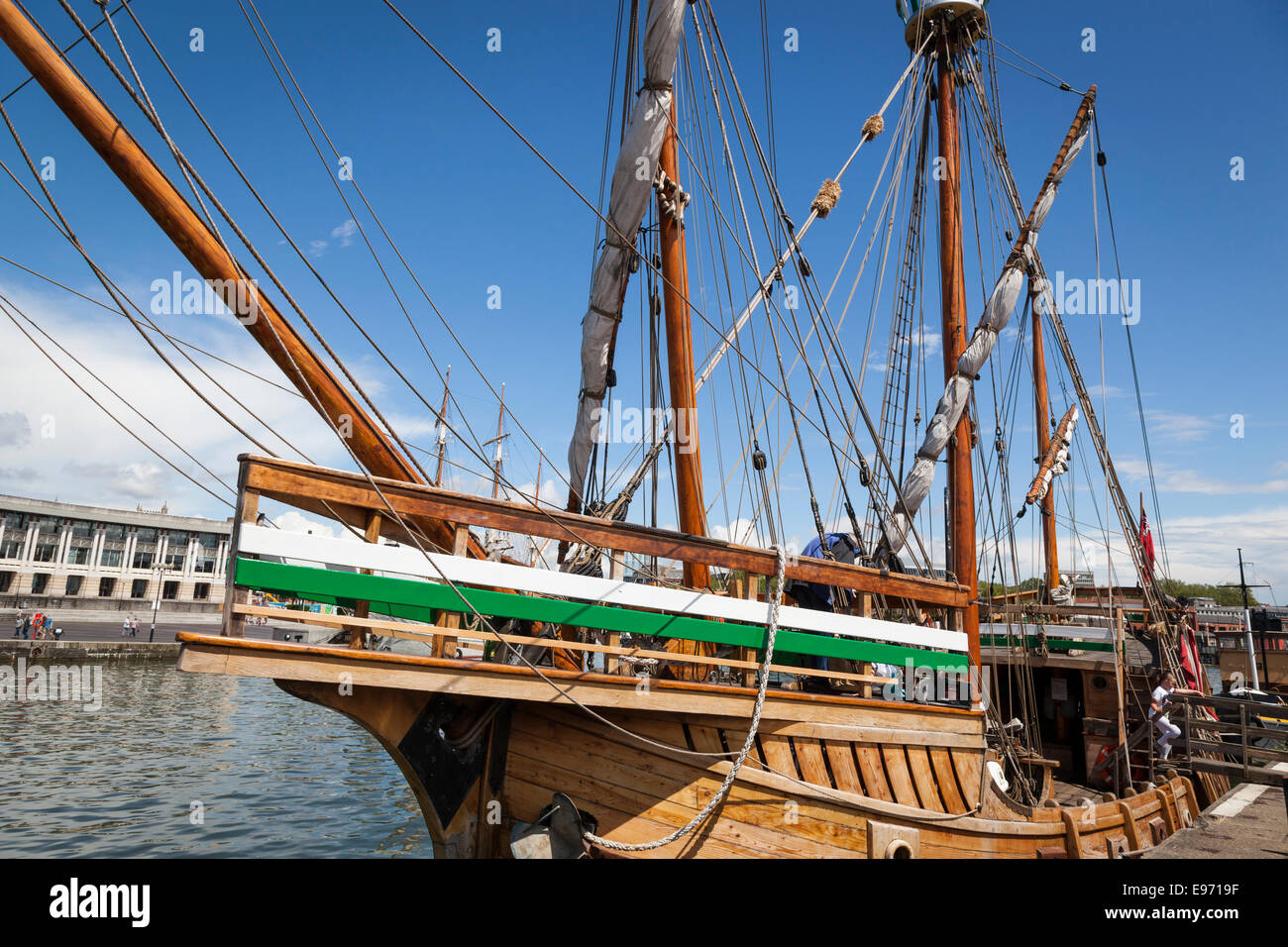 Matthew is a replica of a caravel sailed by John Cabot in 1497 from ...