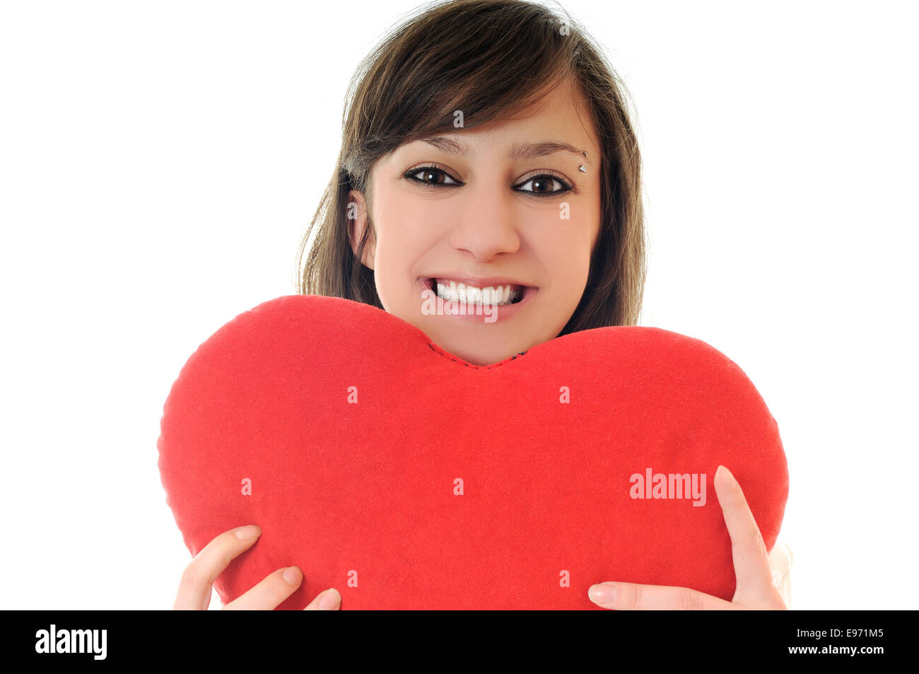 woman heart isolated Stock Photo - Alamy