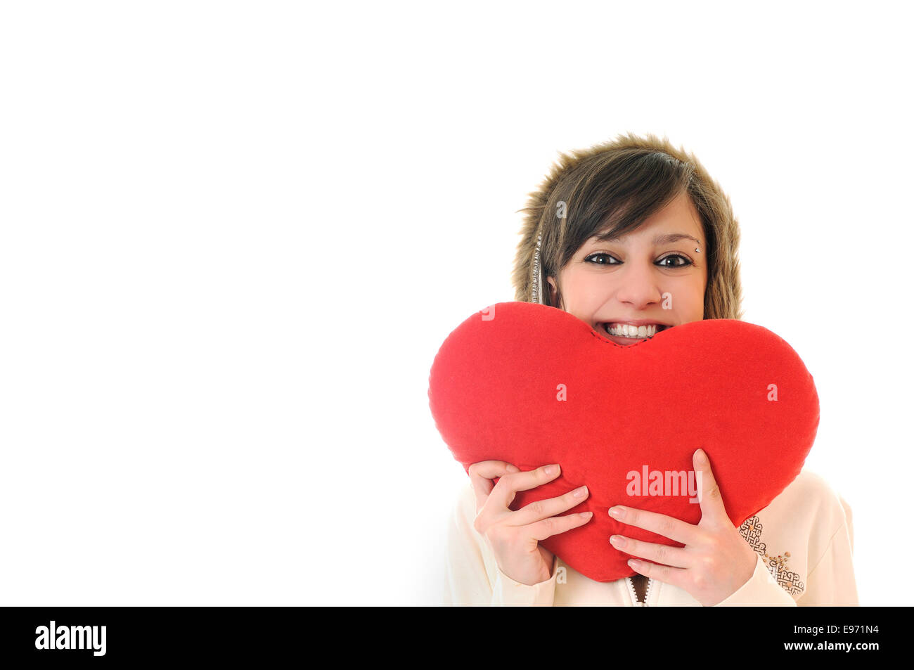 woman heart isolated Stock Photo - Alamy