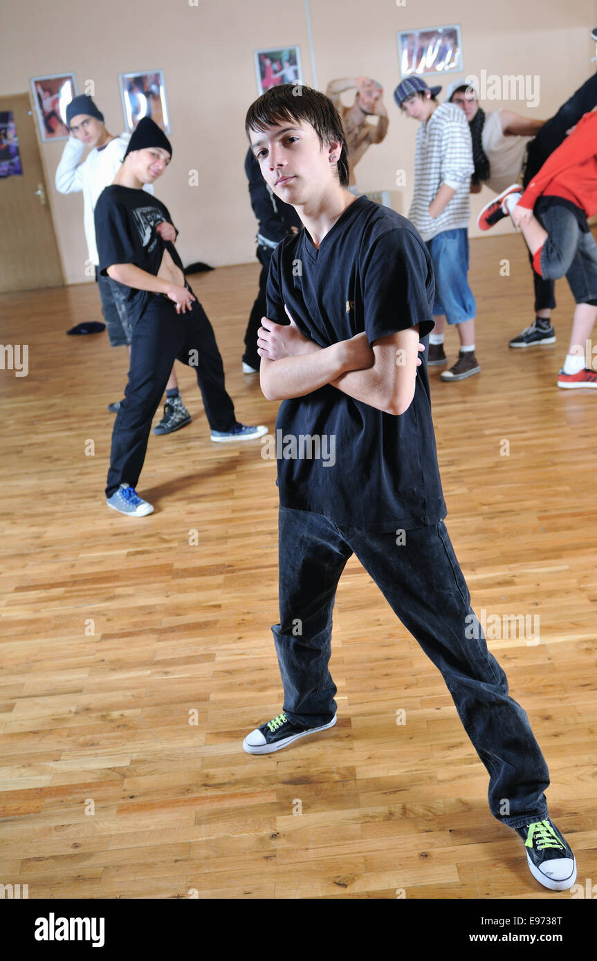 Teen gang band hi-res stock photography and images - Alamy