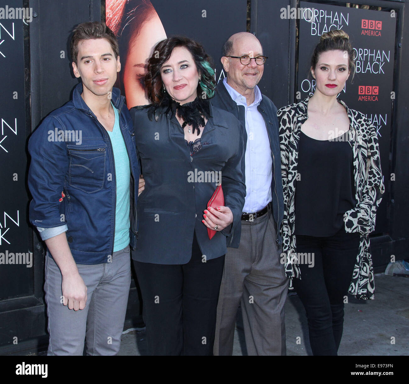 'Orphan Black' premiere at Sunshine Cinema - Arrivals Featuring: Jordan ...