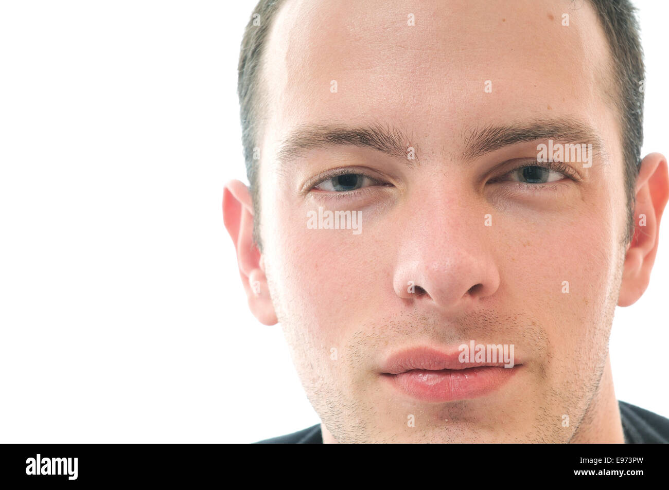 young man isolated Stock Photo - Alamy
