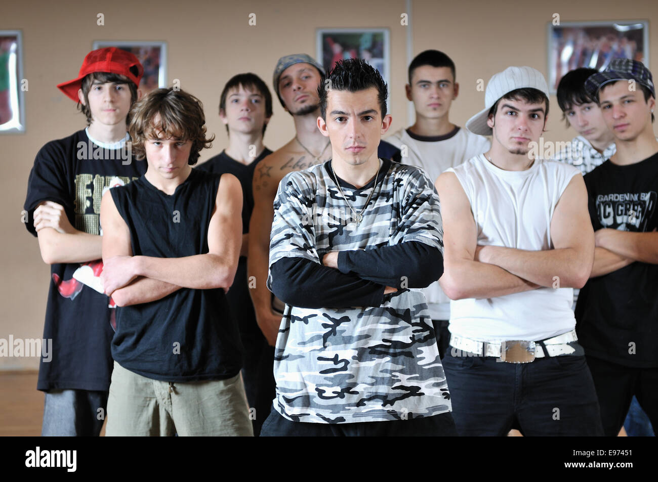 young boys group Stock Photo - Alamy