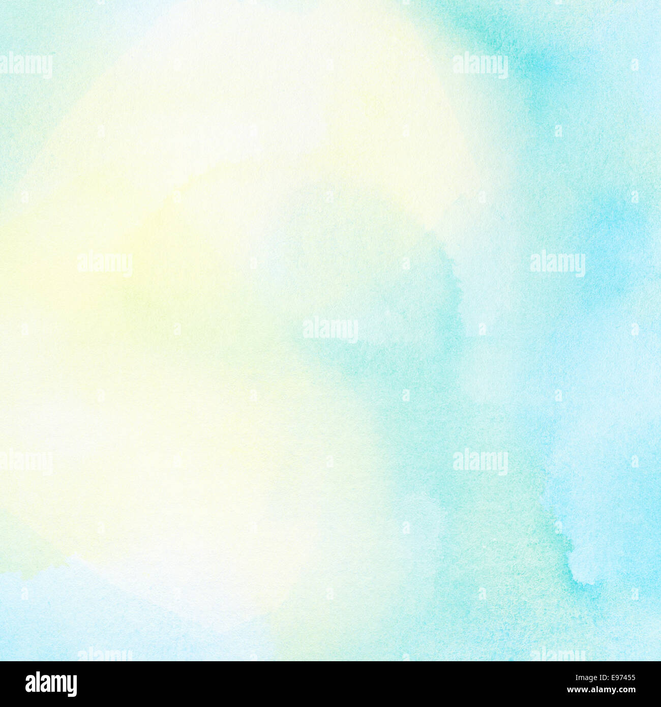 Abstract summer watercolor background Stock Photo - Alamy