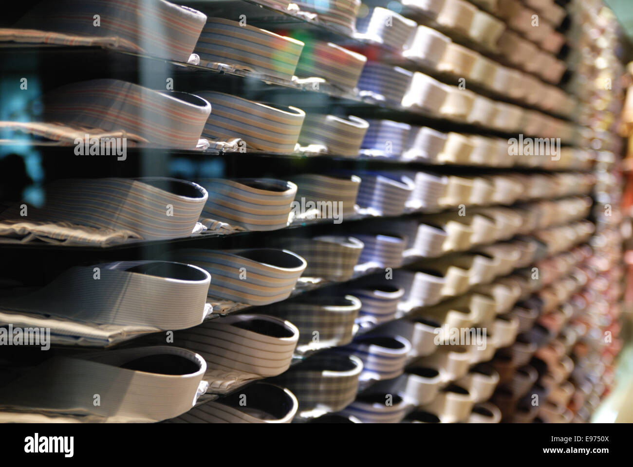 Fancy clothes in shop Stock Photo - Alamy