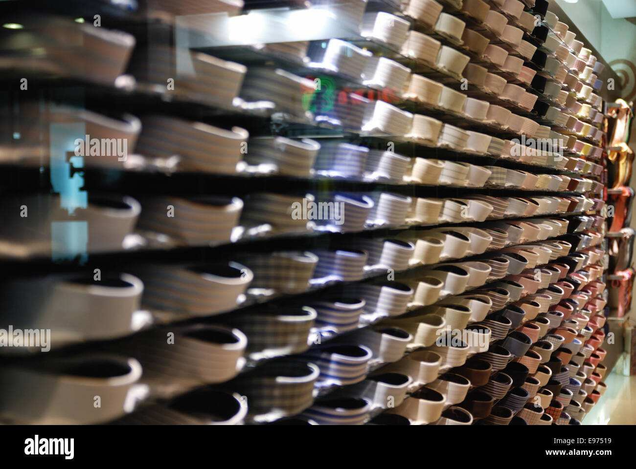Fancy clothes in shop Stock Photo - Alamy