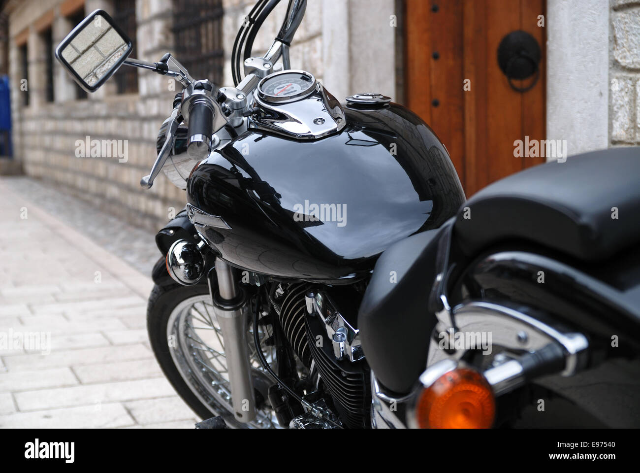 Picture of a classic bike Stock Photo - Alamy