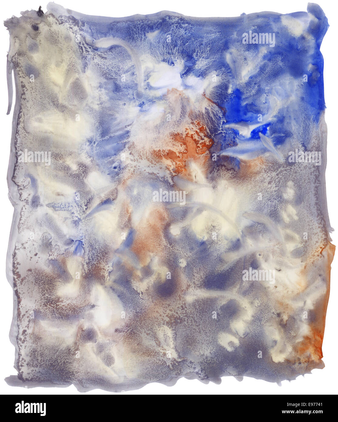 Watercolor abstract artwork Cut Out Stock Images & Pictures - Alamy