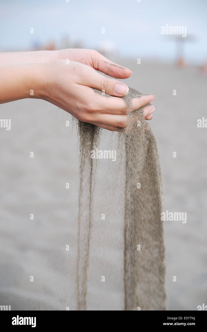 Leaking sand hi-res stock photography and images - Alamy
