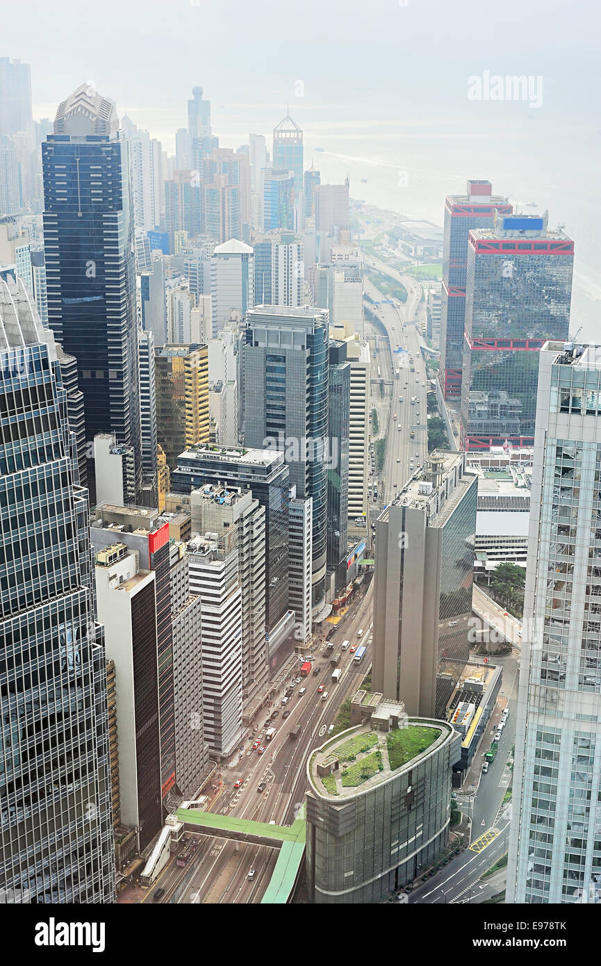 Hong Kong street Stock Photo - Alamy