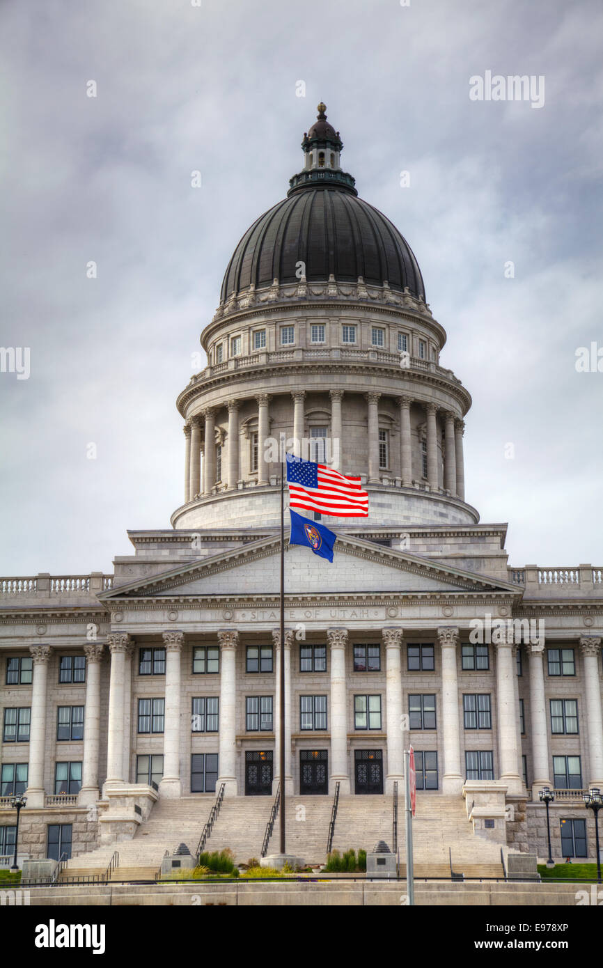 Capitol building in Salt Lake City, Utah Stock Photo - Alamy