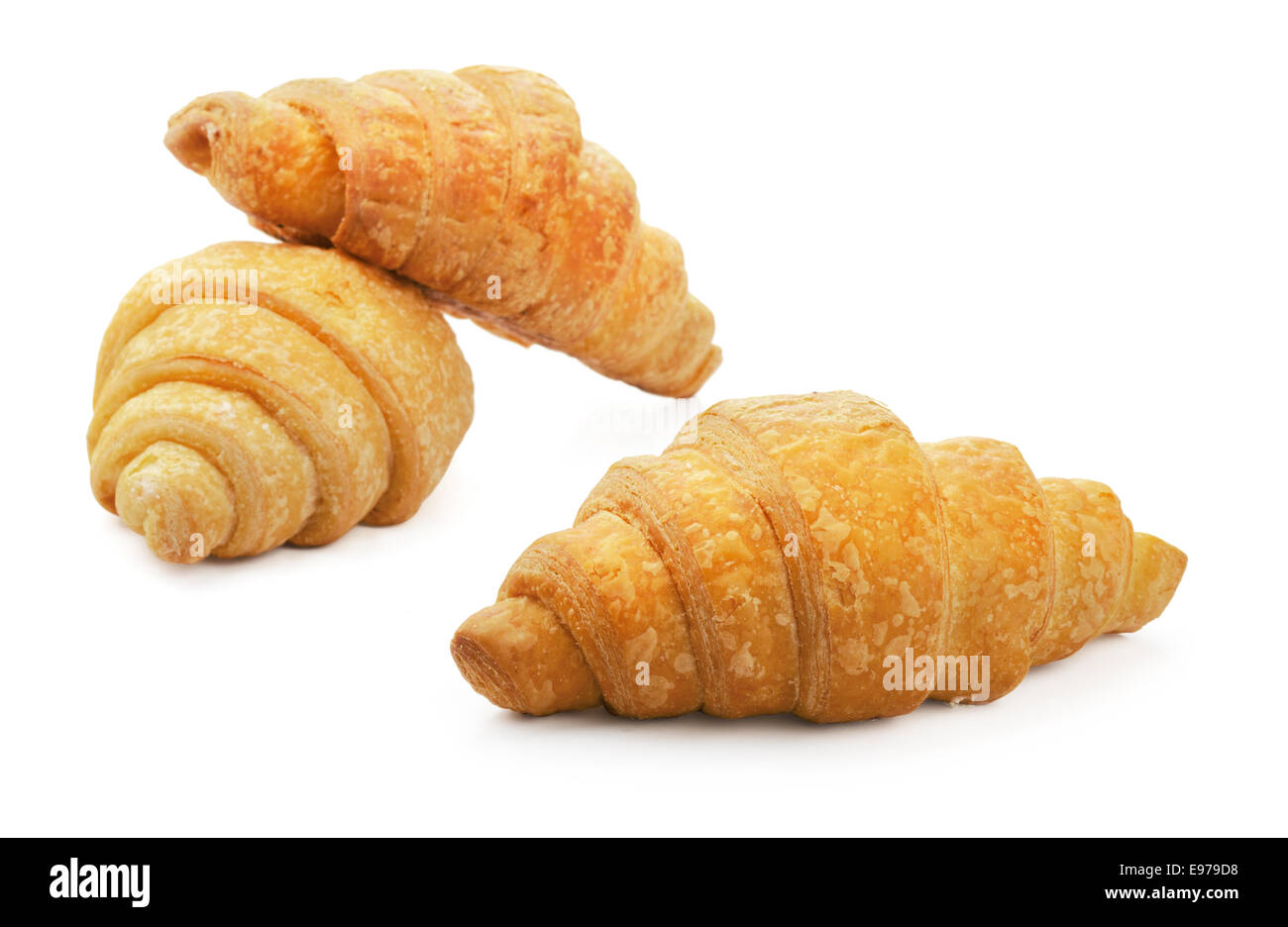 French croissants breakfast lunch Cut Out Stock Images & Pictures - Alamy