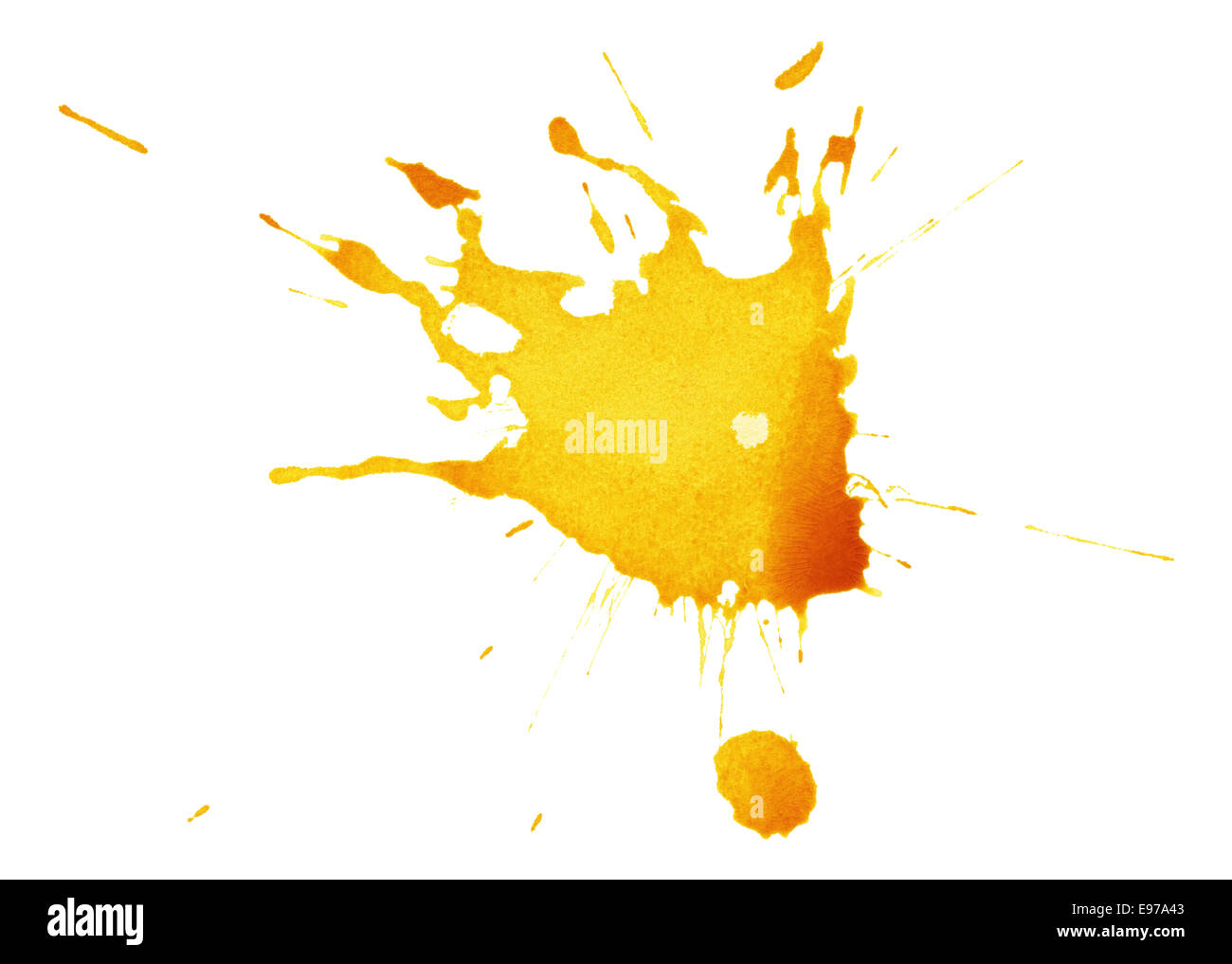 Ink splash paper Cut Out Stock Images & Pictures - Alamy