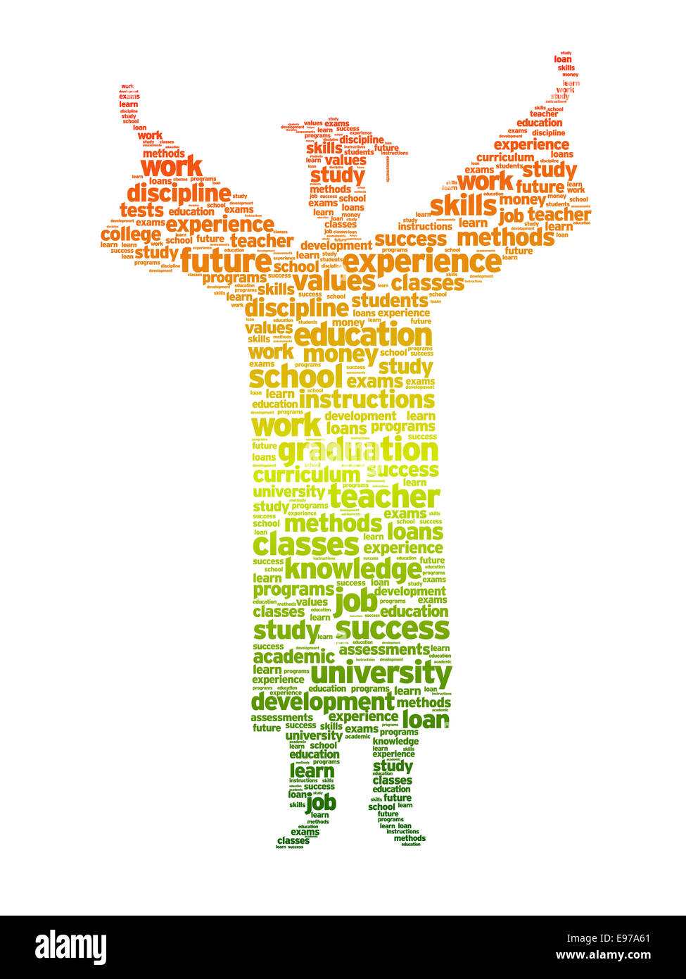 Education skills Cut Out Stock Images & Pictures - Alamy