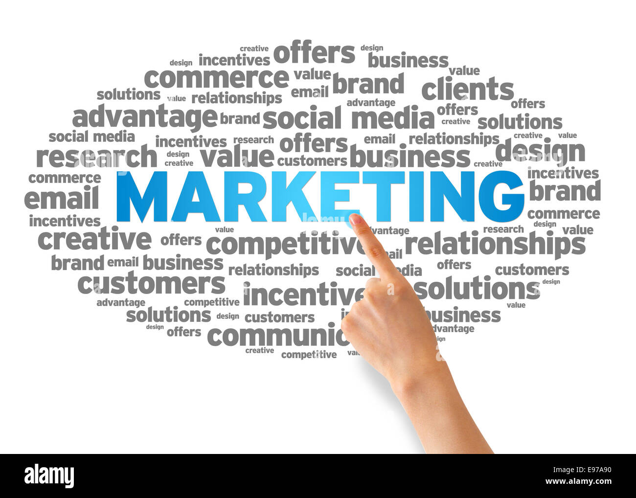 Relationship marketing Cut Out Stock Images & Pictures - Alamy