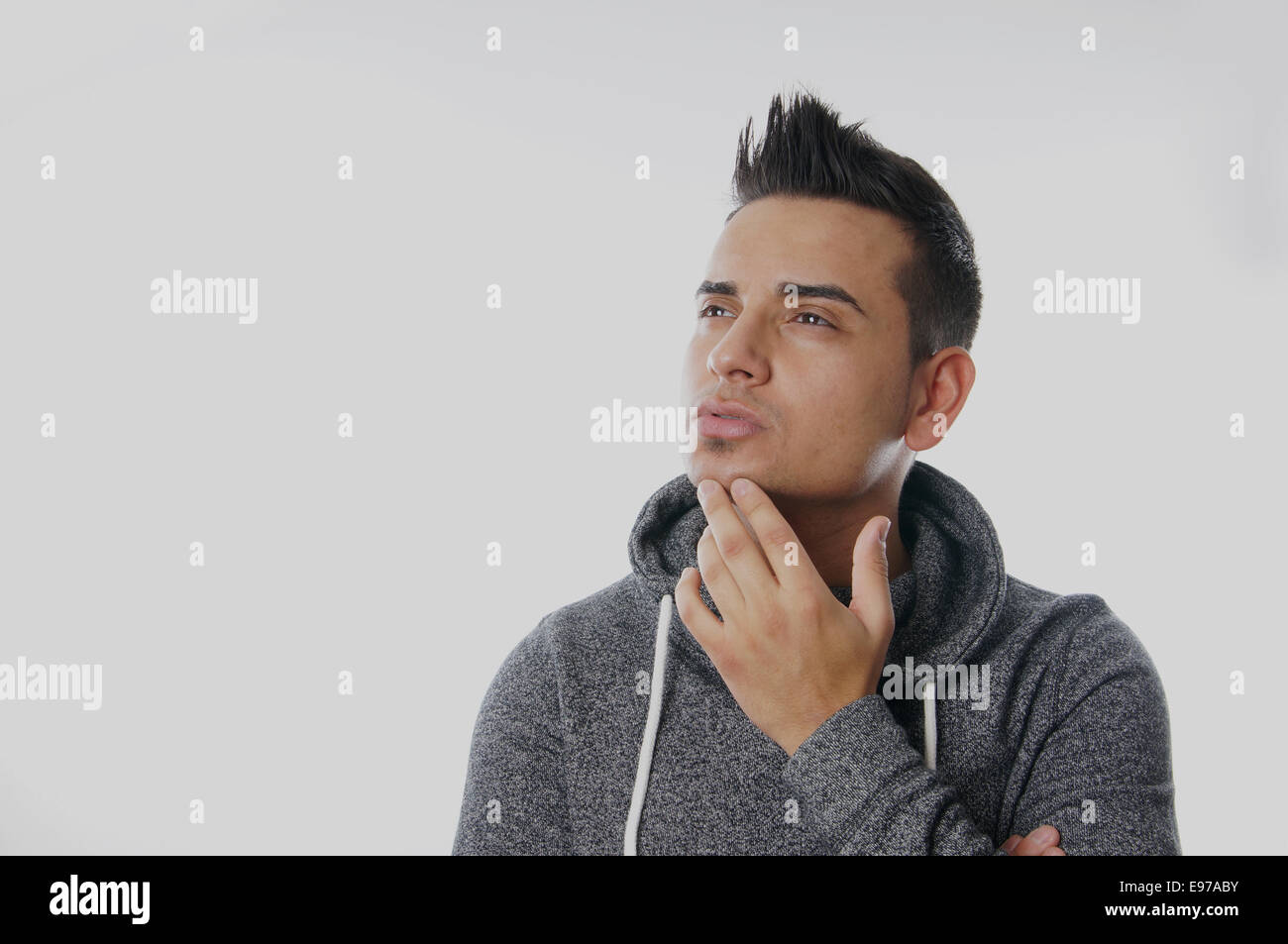 Attractive man thinking hi-res stock photography and images - Alamy