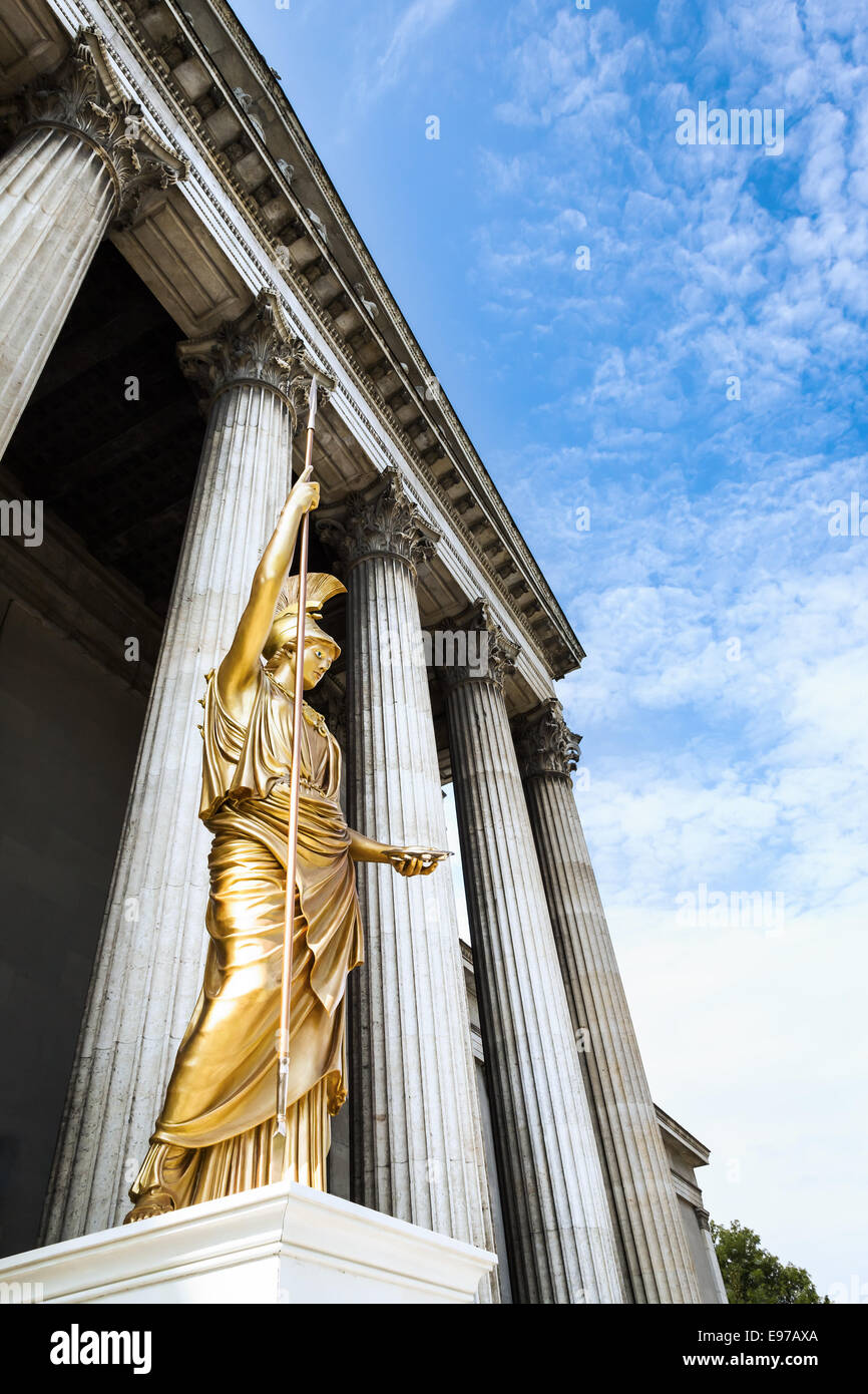Golden warrior monument hi-res stock photography and images - Alamy
