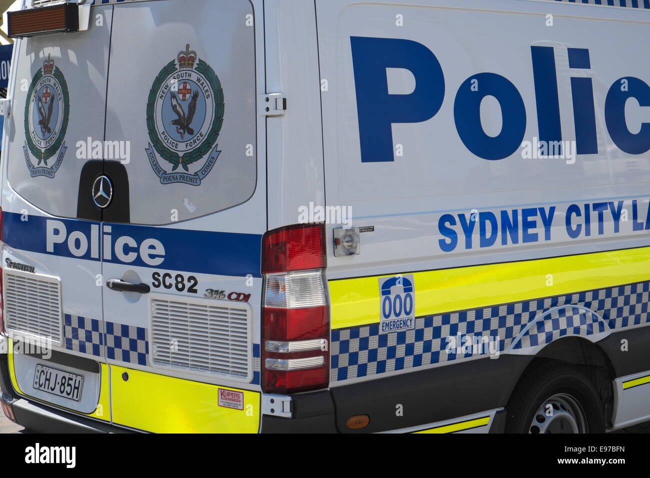 sydney police local area command vehicle parked at circular quay,sydney ...