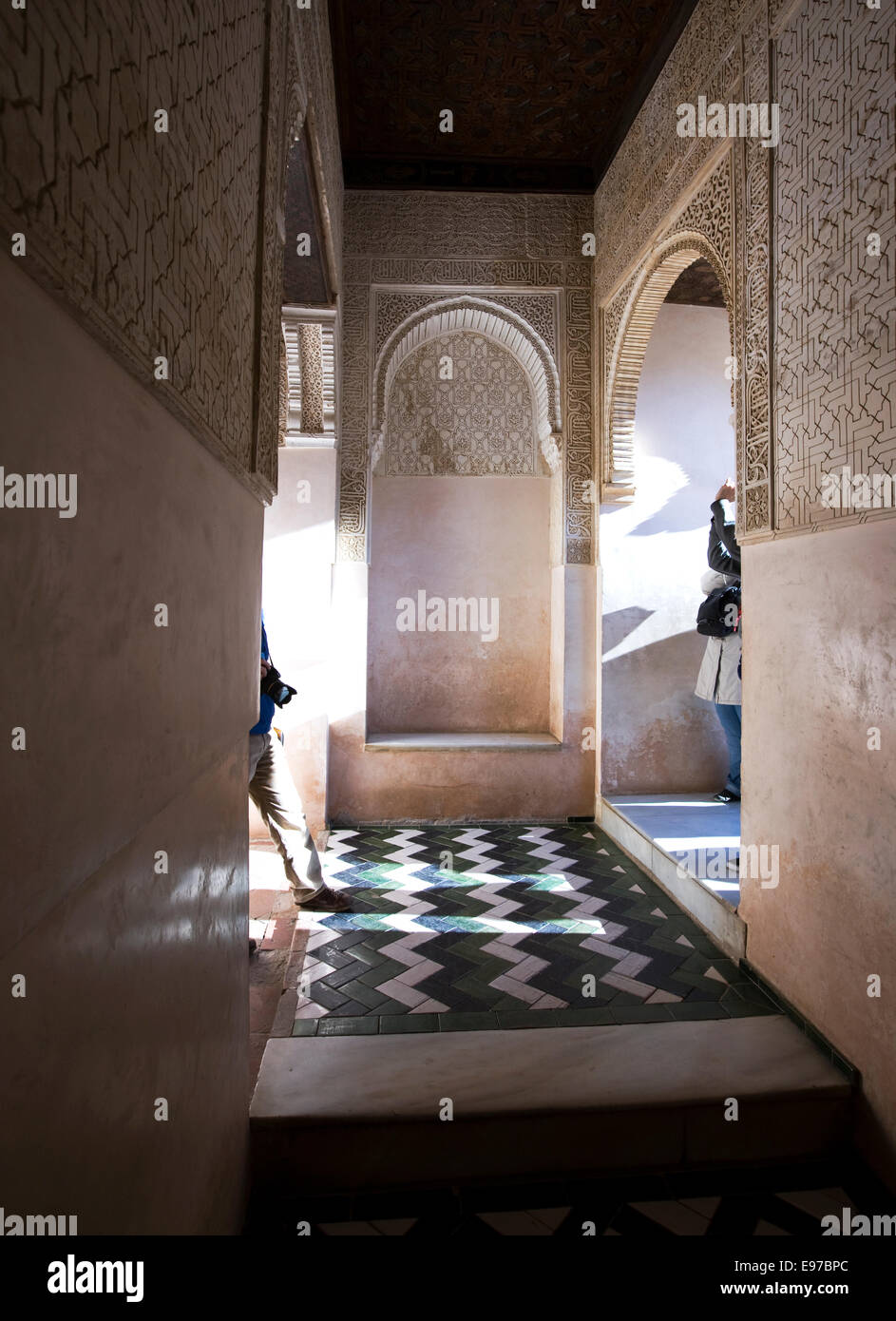 Inside the Alhambra Palace Stock Photo - Alamy
