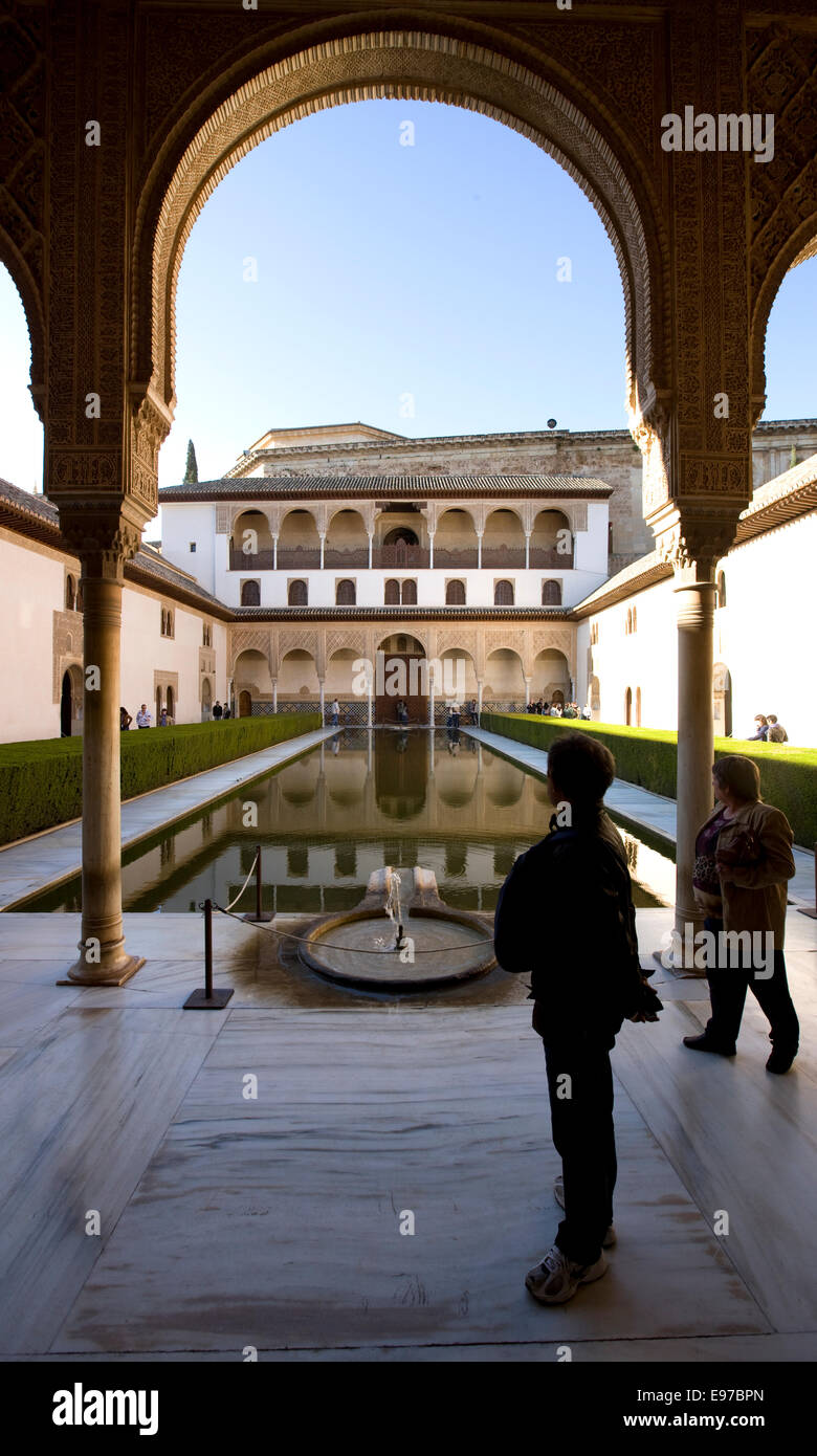 Alhambra inside hi-res stock photography and images - Alamy