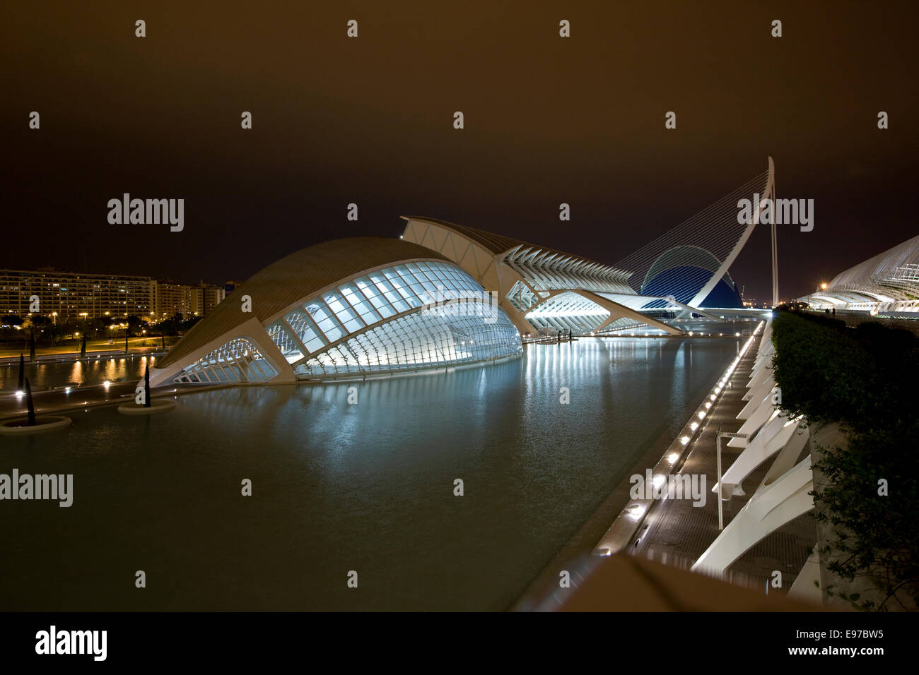 The Art and Science Museum in Valencia Stock Photo - Alamy