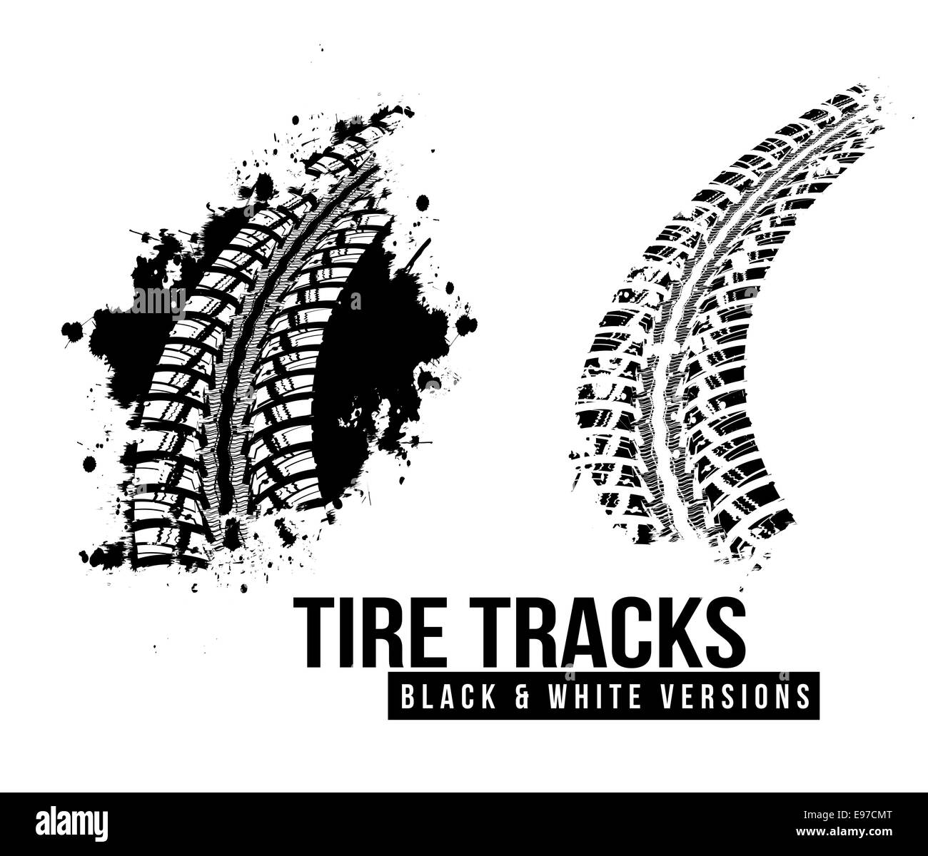 Tire track background Stock Photo - Alamy
