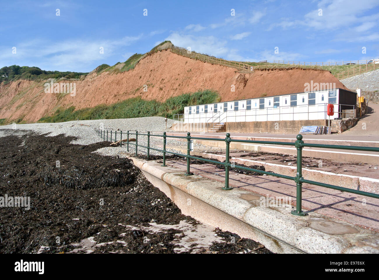 Red sandstone cliffs at Sidmouth,Devon Stock Photo - Alamy