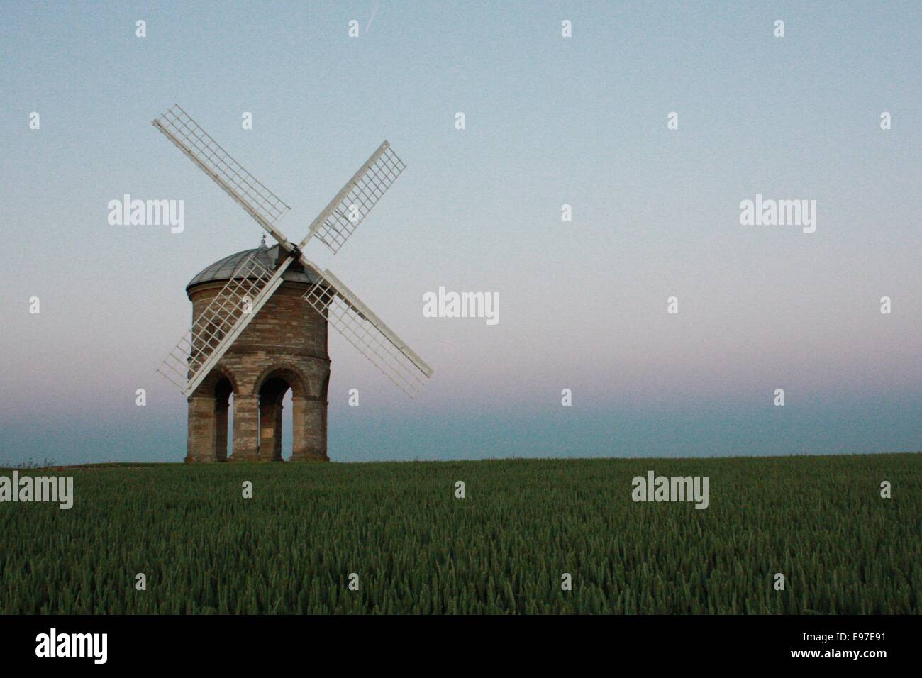 The old stone windmill at Chesterton, Wariwckshire, UK Stock Photo - Alamy