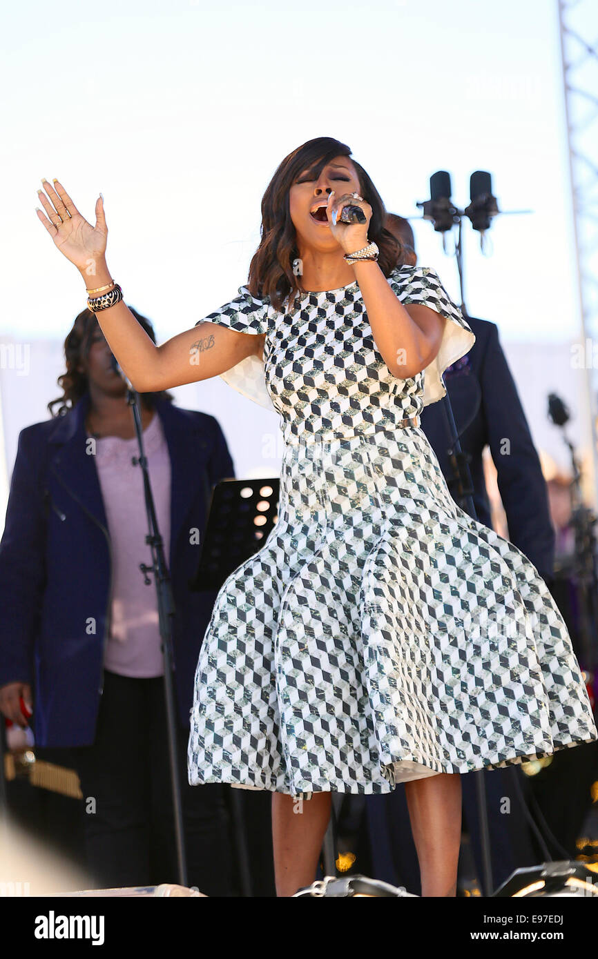 Fern Britton at the BBC Great North Passion Featuring: Alexandra Burke ...