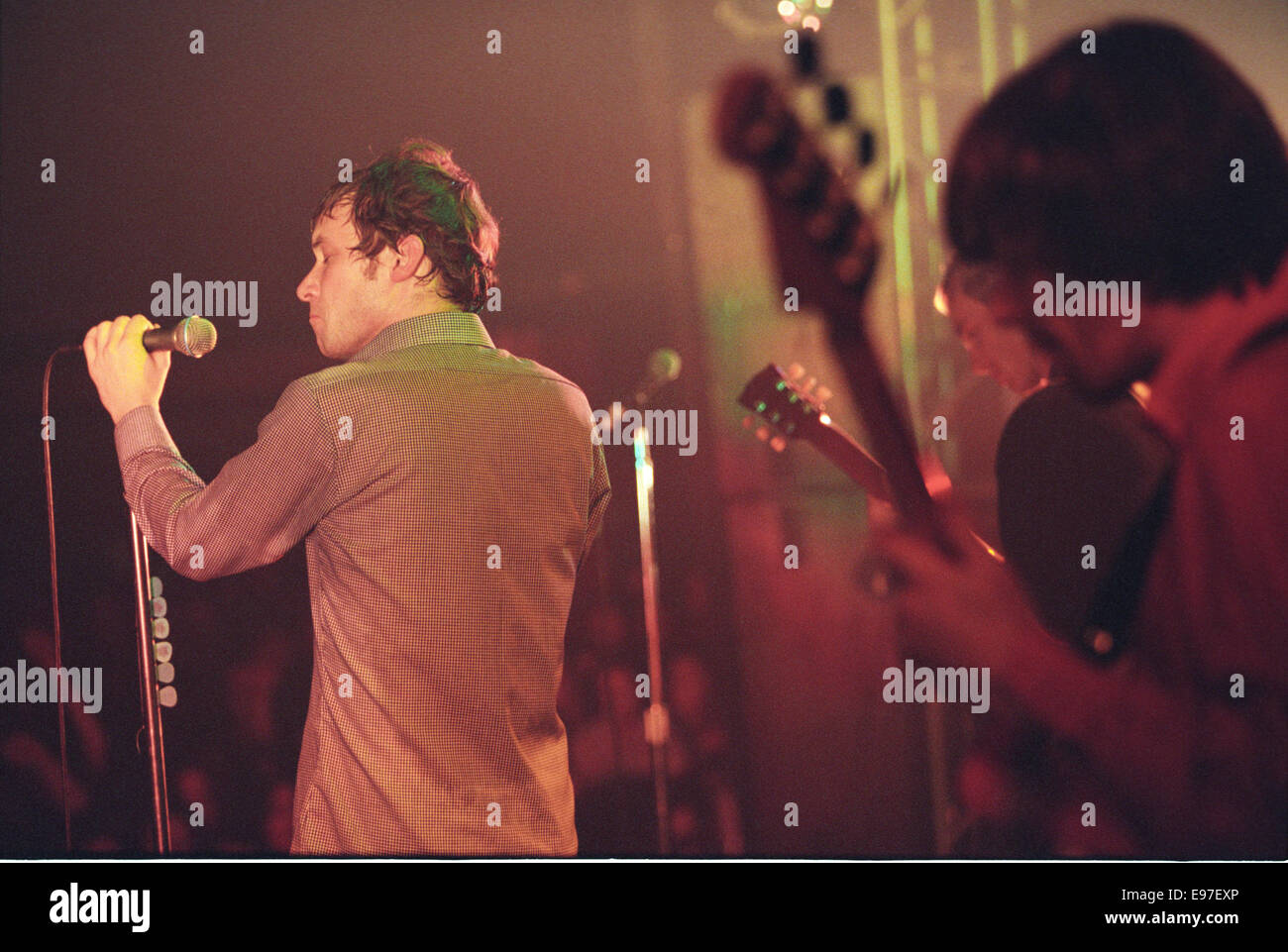 Simon Fowler of Ocean Colour Scene on stage in concert at Glasgow ...