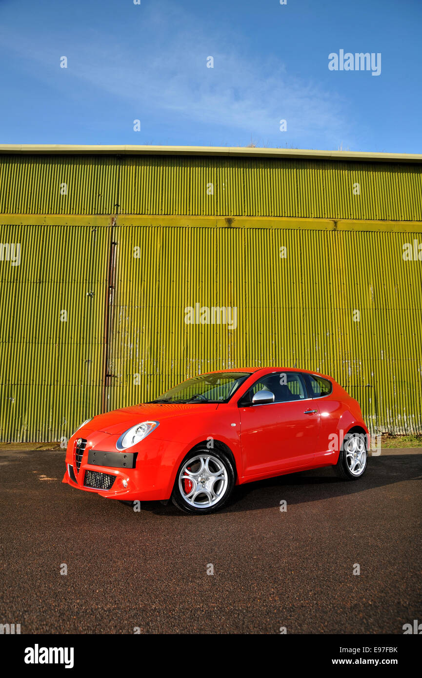 2008 Alfa Romeo Mito car, Italian super-mini Stock Photo - Alamy