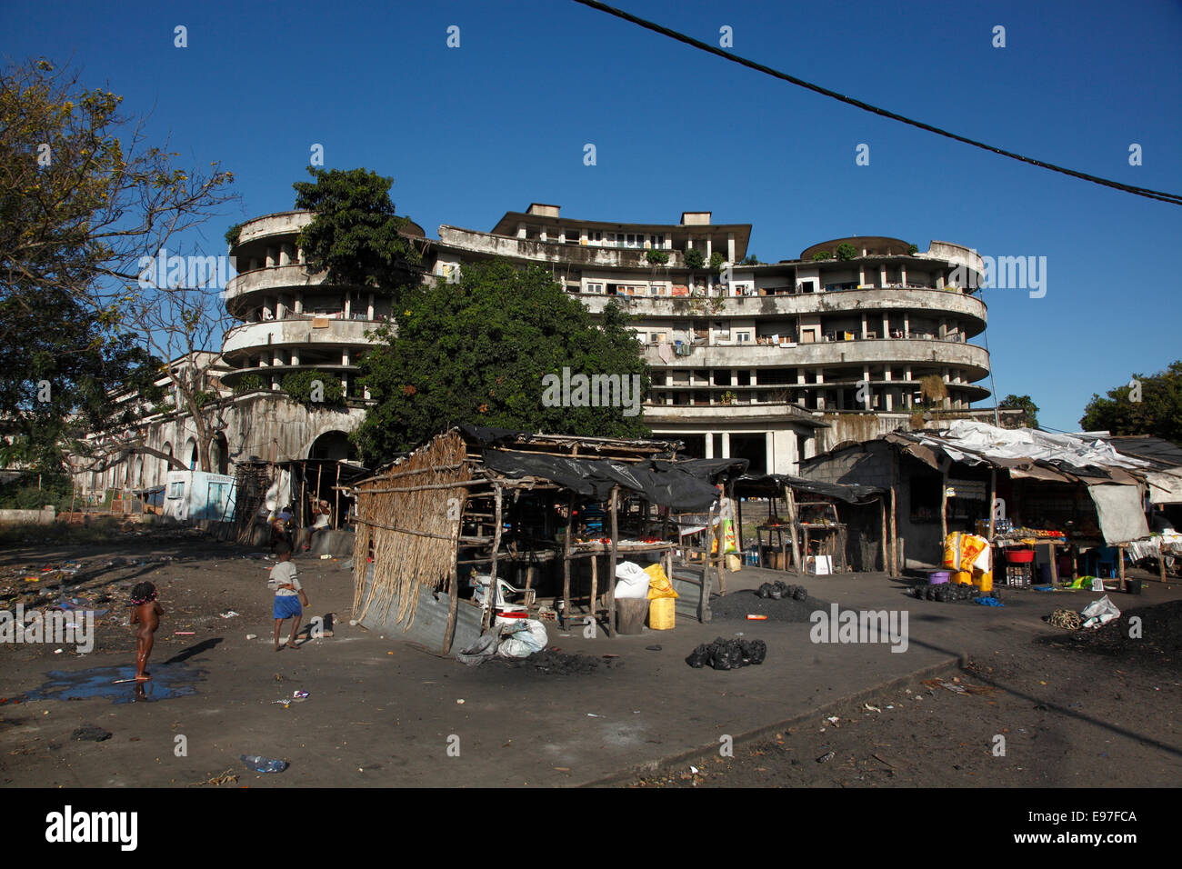 The Grande Hotel in Beira was once a luxury retreat of Africa's ...