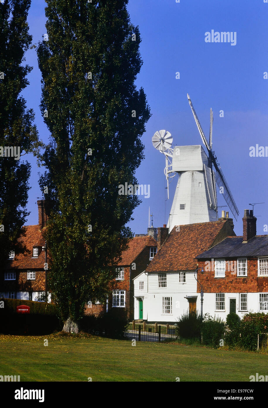 Union Windmill. Cranbrook. Kent. UK Stock Photo - Alamy