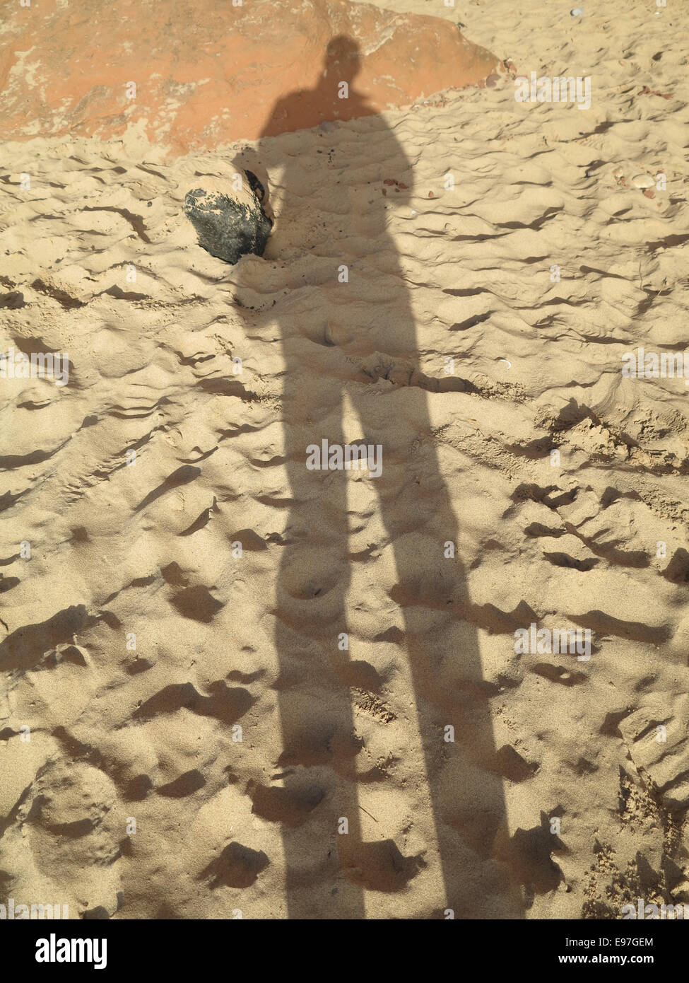 Self photo shadow hi-res stock photography and images - Alamy