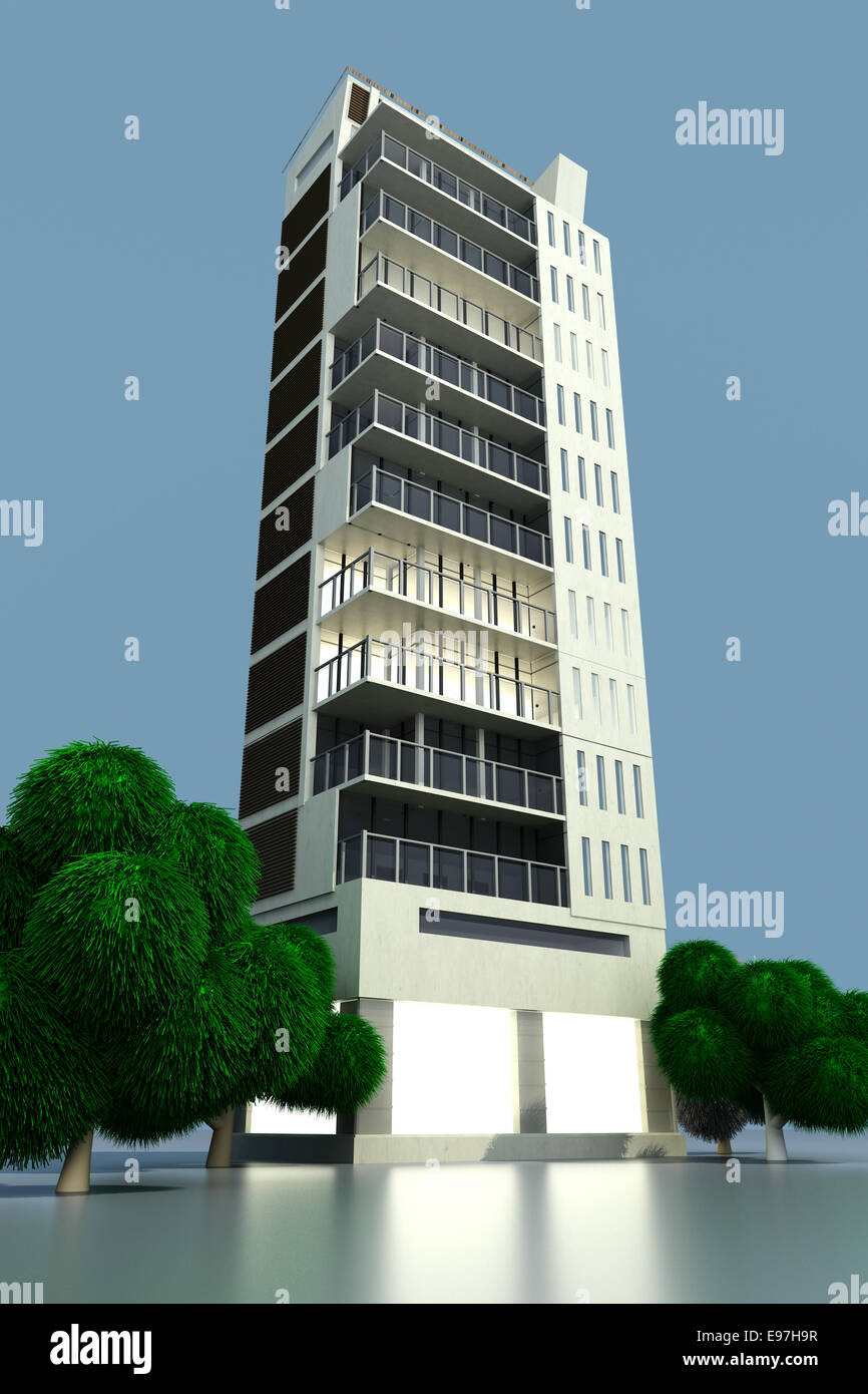 A contemporary modern urban building Stock Photo - Alamy