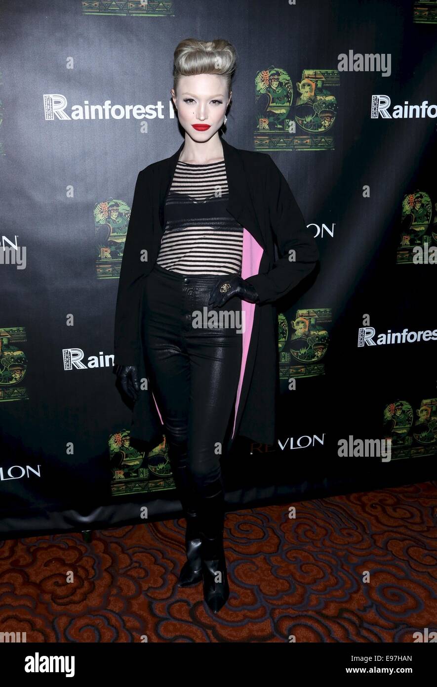 he 25th Anniversary Rainforest Fund Benefit at Mandarin Oriental Hotel ...