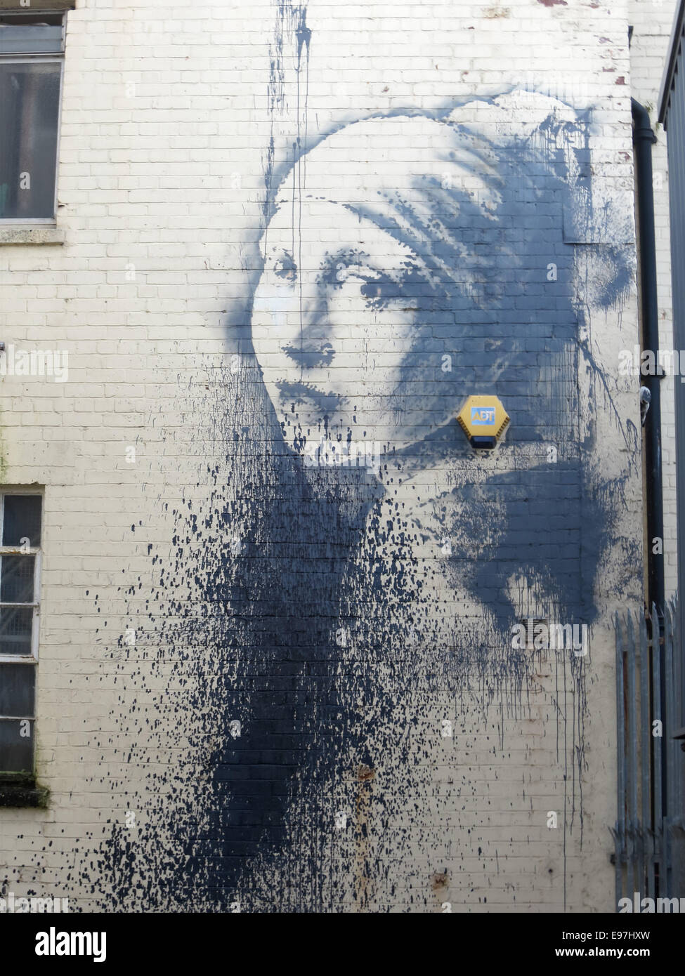 Bristol banksy spike island hi-res stock photography and images - Alamy