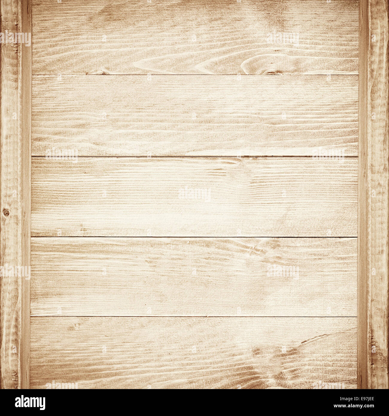 Empty shelves on wooden background Stock Photo - Alamy
