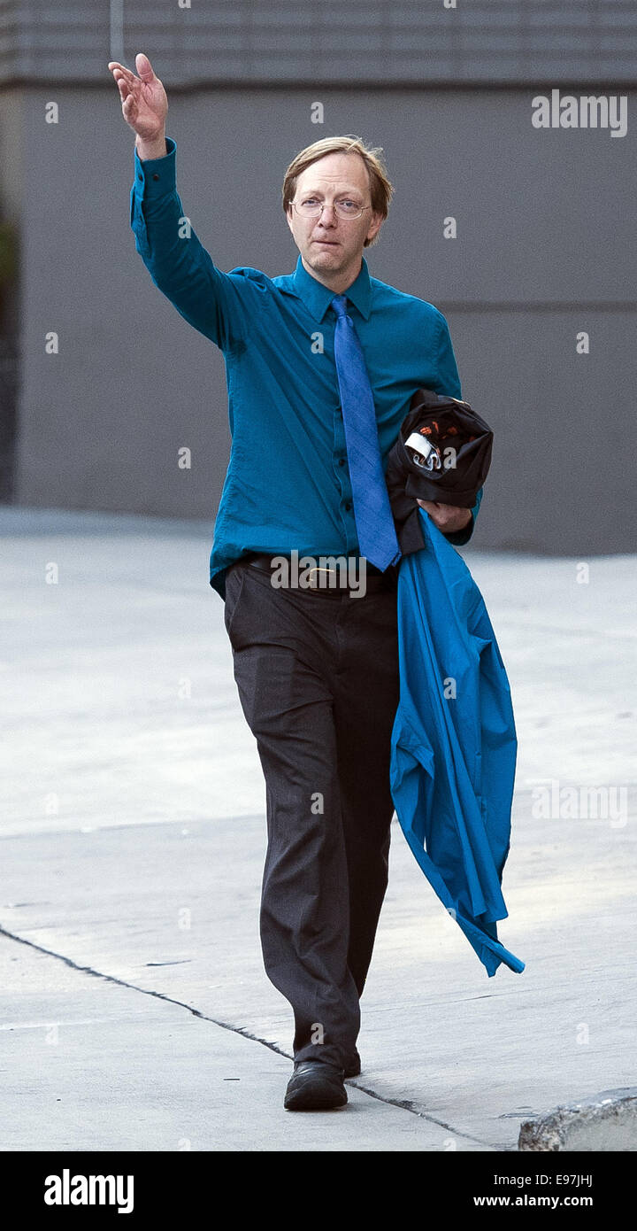 Hollywood, California, USA. 20th Oct, 2014. 'Science Bob' Pflugfelder ...