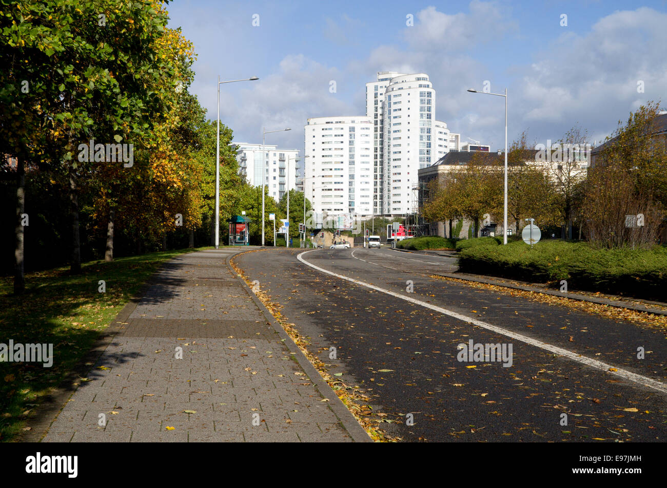 Lloyd George Avenue, Cardiff Bay, Cardiff, Wales, UK Stock Photo - Alamy